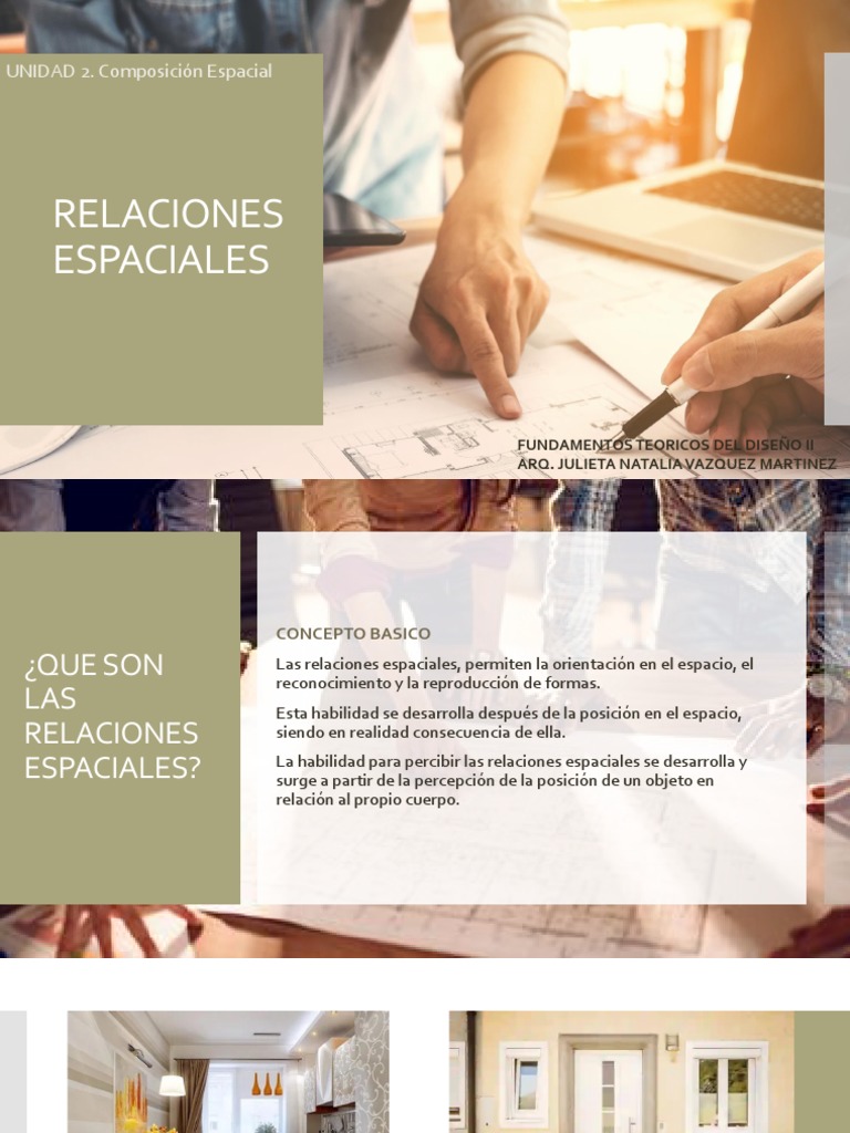 2.3 Relaciones Espaciales | PDF