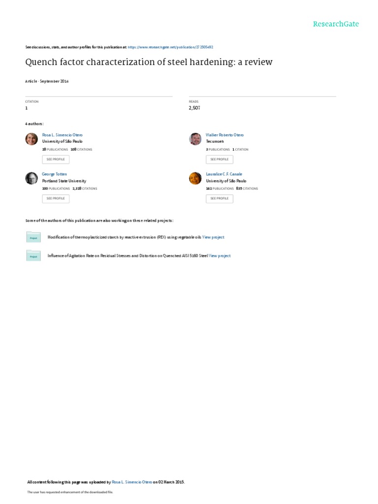 QuenchFactor Published vol.1No.32014IJMEA | PDF | Materials | Building ...