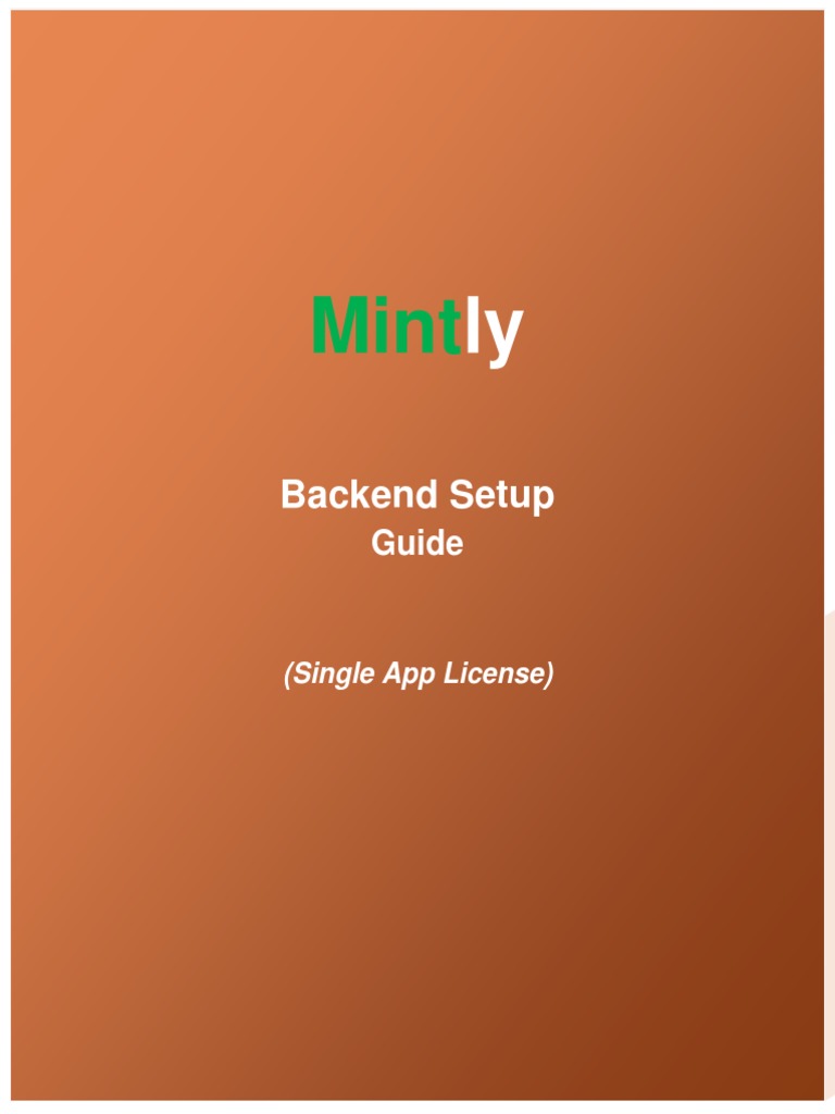 Backend Setup: Guide | PDF