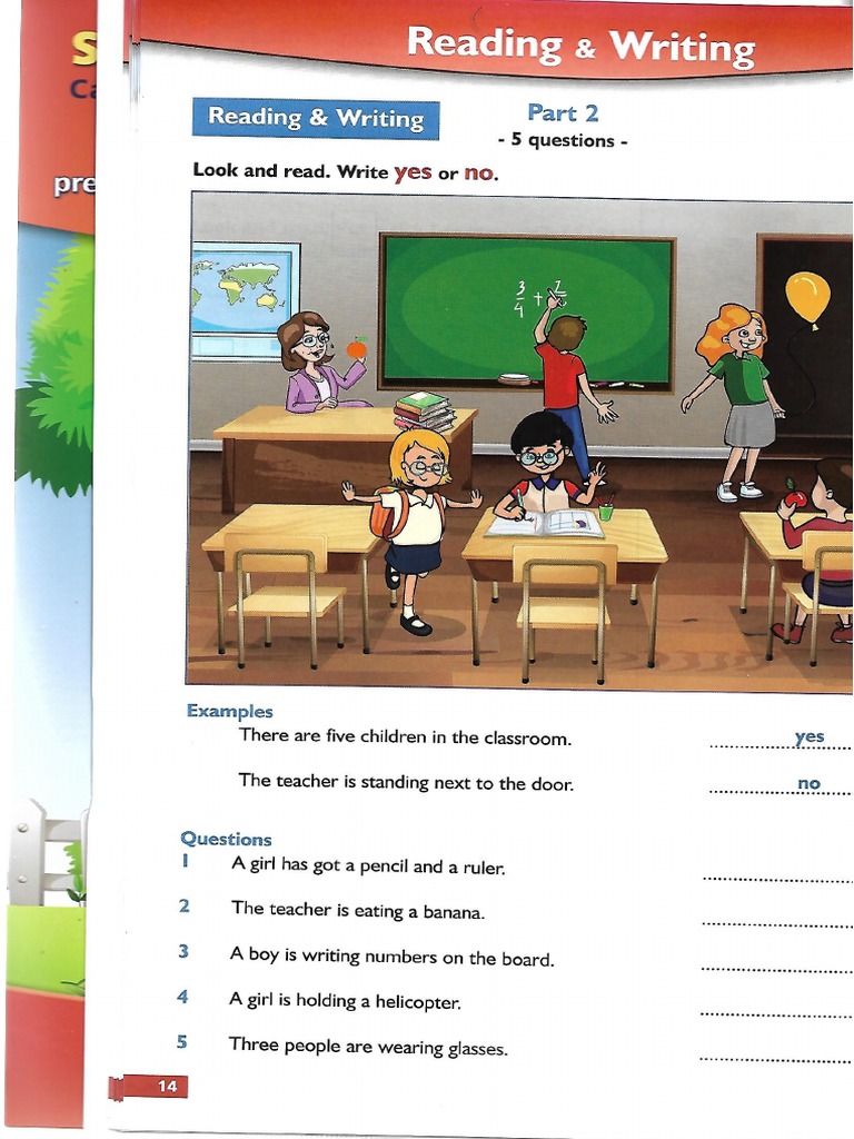 Cambridge Tests A1 Part 1 | PDF