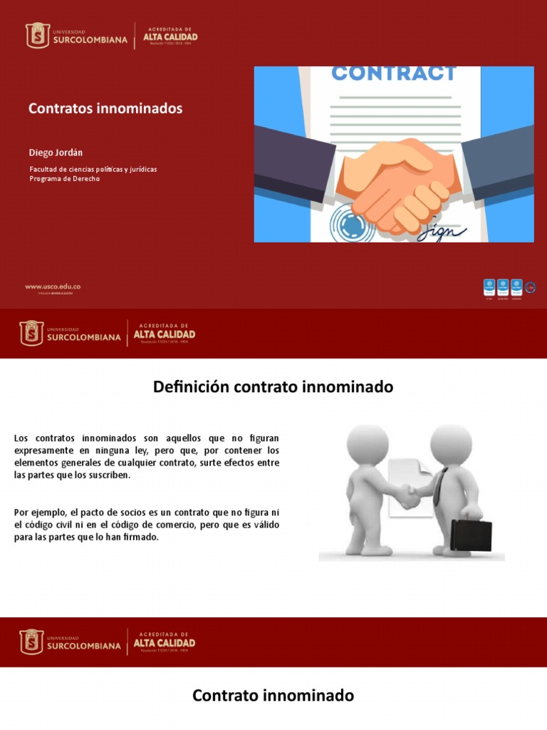 Contratos Innominados | PDF | Arrendamiento | Justicia