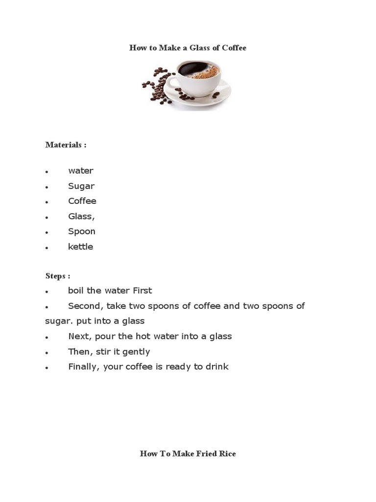 5 Procedure Text | PDF | Teaspoon | Pancake