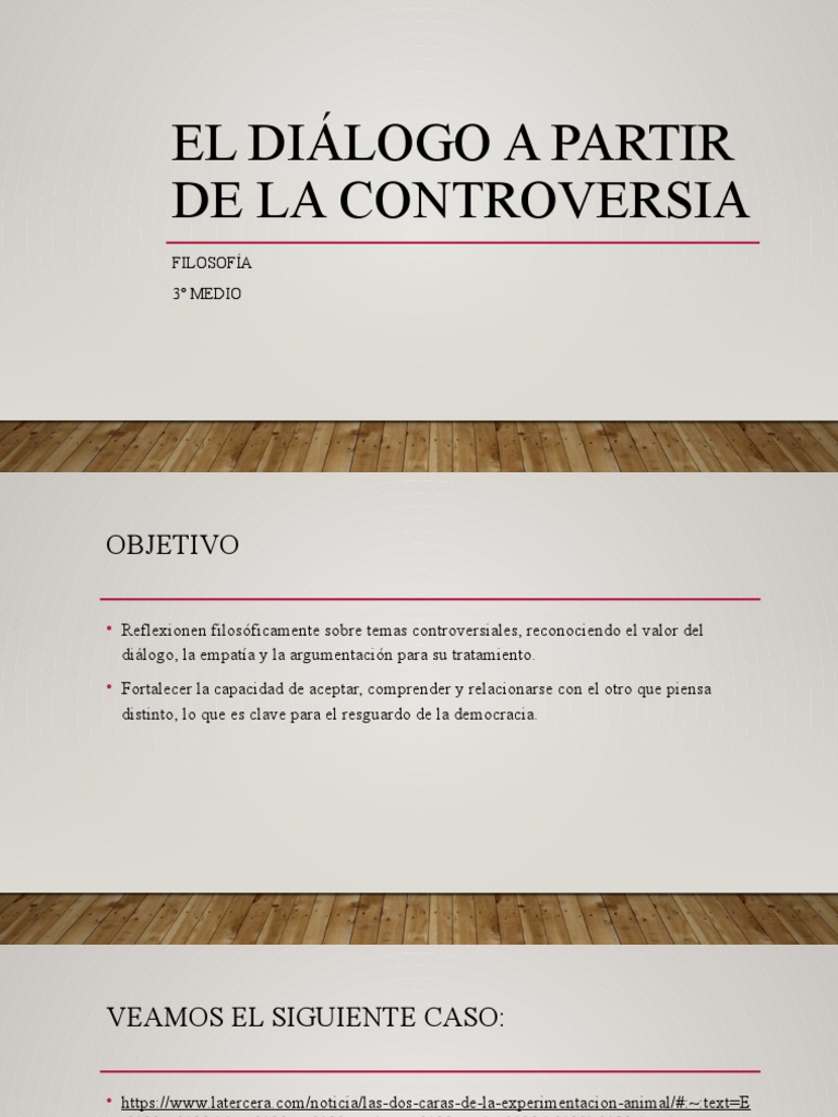 El Diálogo A Partir de La Controversia | PDF
