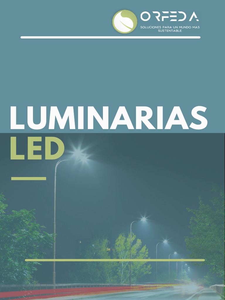 Catalogo Led Orfeda | PDF | Diodo emisor de luz | Uso eficiente de energía