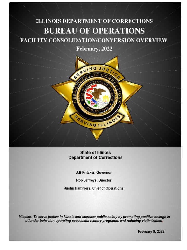 Facility Unit Consolidation-Conversion Plans 2022 Final | PDF ...