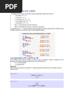 Div. Mod y Expresiones Logicas | PDF