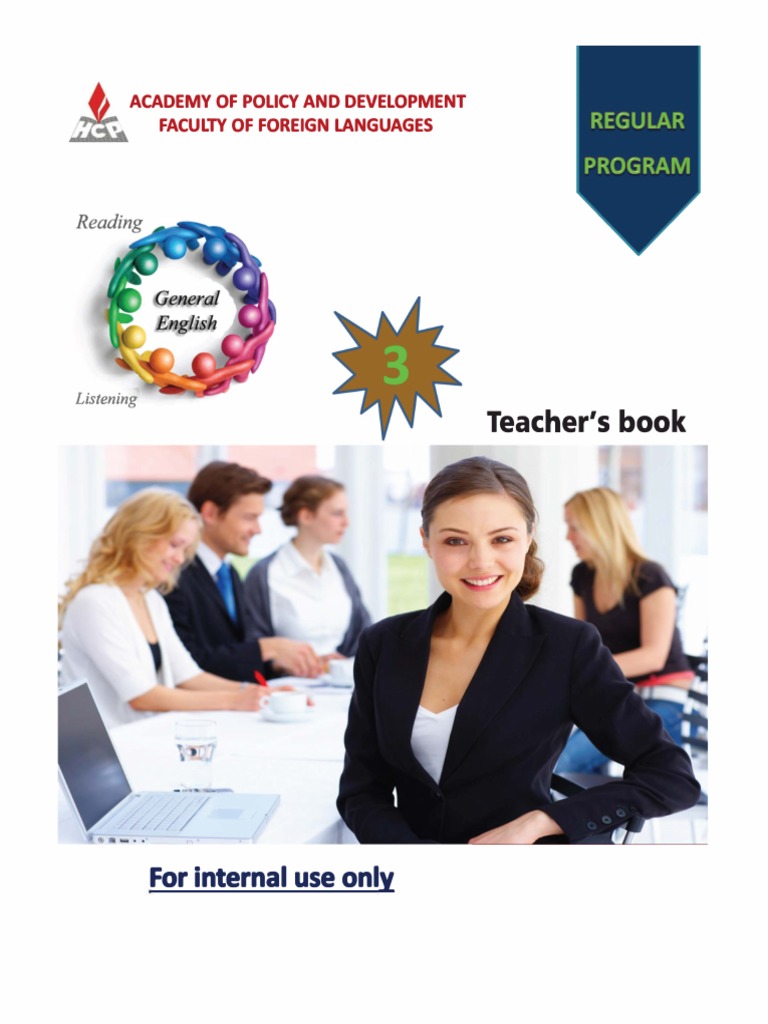Teacher's Book: For Internal Use Only | PDF