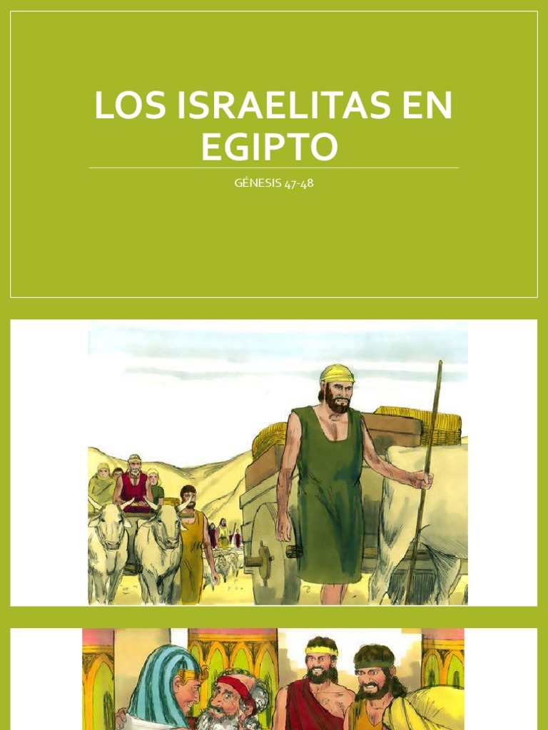 Los Israelitas en Egipto | PDF | Religión y espiritualidad
