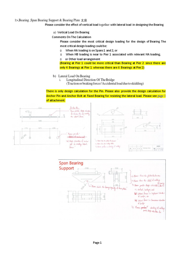Calculation of Bailey Bridge | PDF