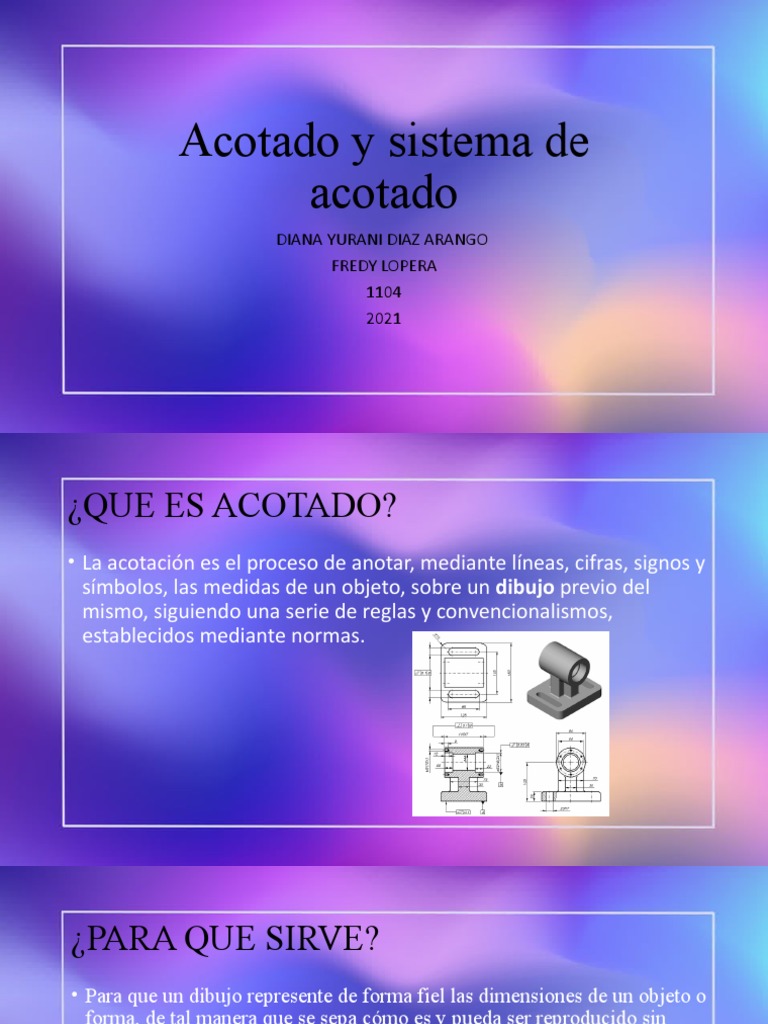 Acotado y Sistema de Acotado | PDF | Dibujo