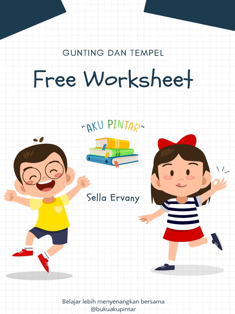Free Worksheet: Gunting Dan Tempel | PDF
