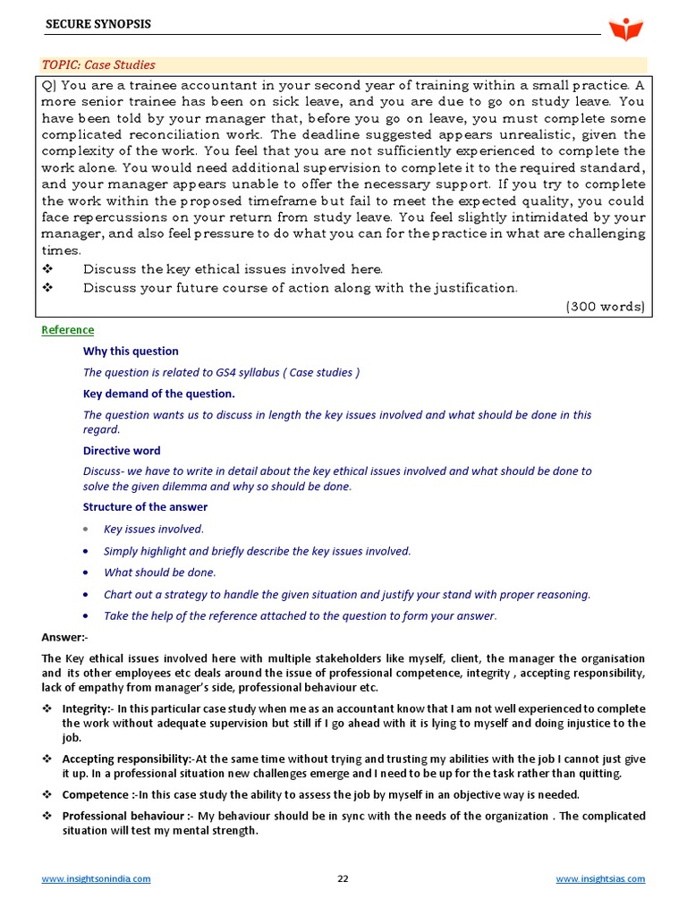 Case Studies | PDF | Autonomy | People For The Ethical Treatment Of Animals