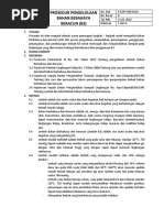 SOP Pengelolaan Limbah B3 | PDF