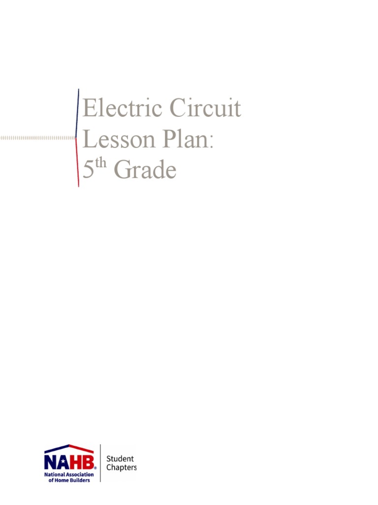 Electric Circuit Lesson Plan Grade 5 | PDF | Electrical Network ...