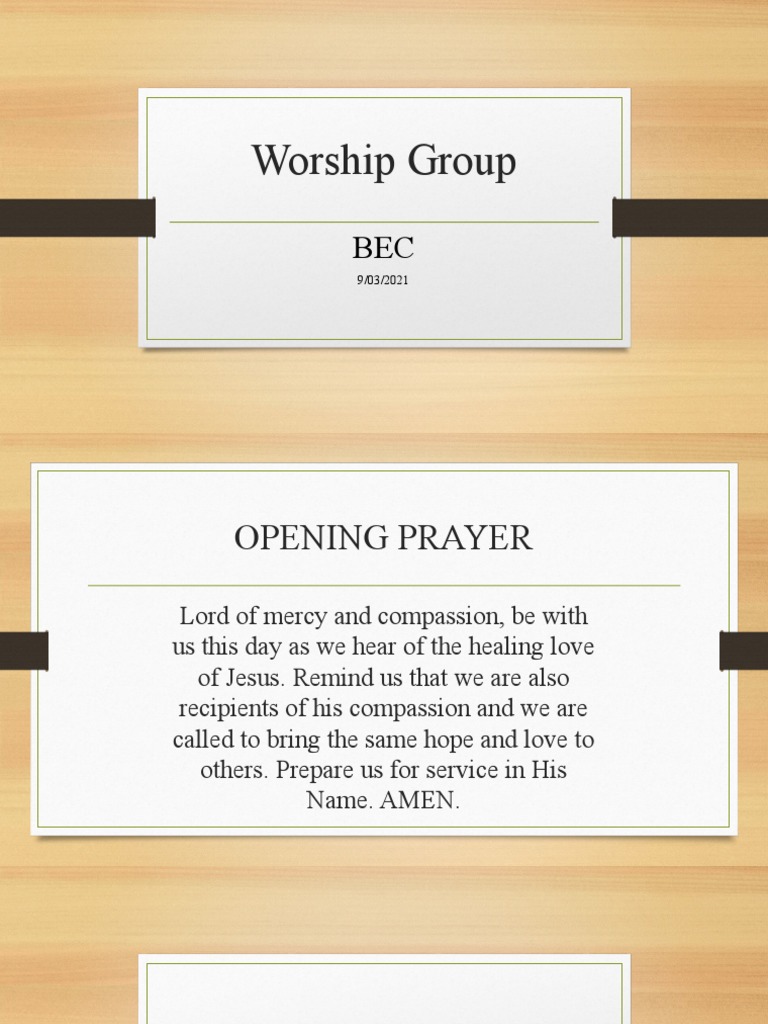 Worship | PDF
