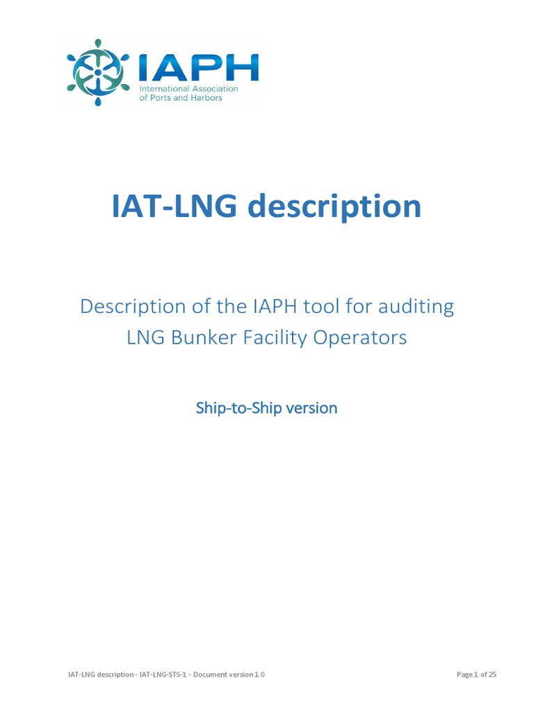 Iat-Lng-Sts-1 - Tool - Description - v1.0 IAPH | PDF | Audit ...