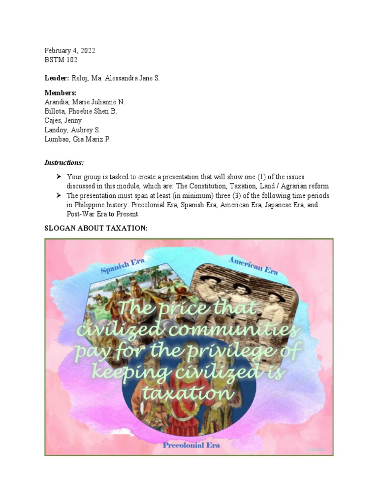 04 Task Performance 1 Slogan | PDF