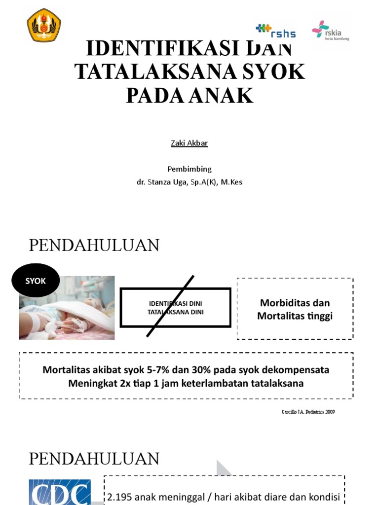 Tatalaksana Syok Pada Anak | PDF