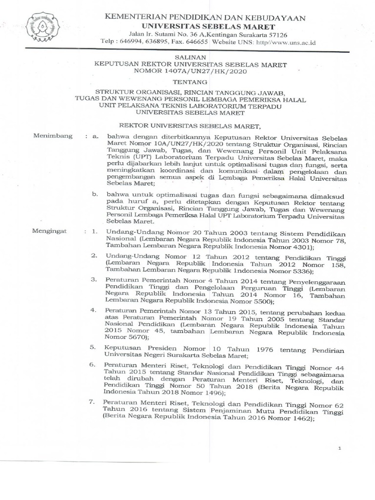 Contoh Tupoksi LPH | PDF