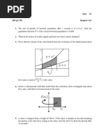 Calculus 1.final Exam | PDF | Mathematics | Mathematical Concepts