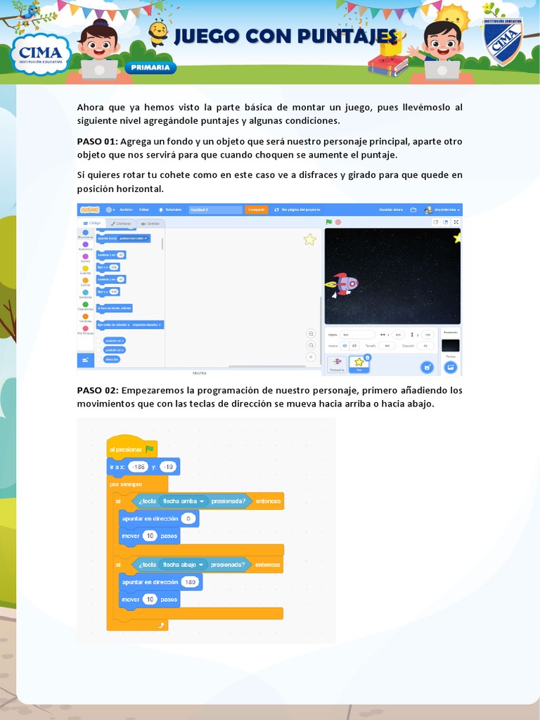 Ficha 8 Scratch | PDF
