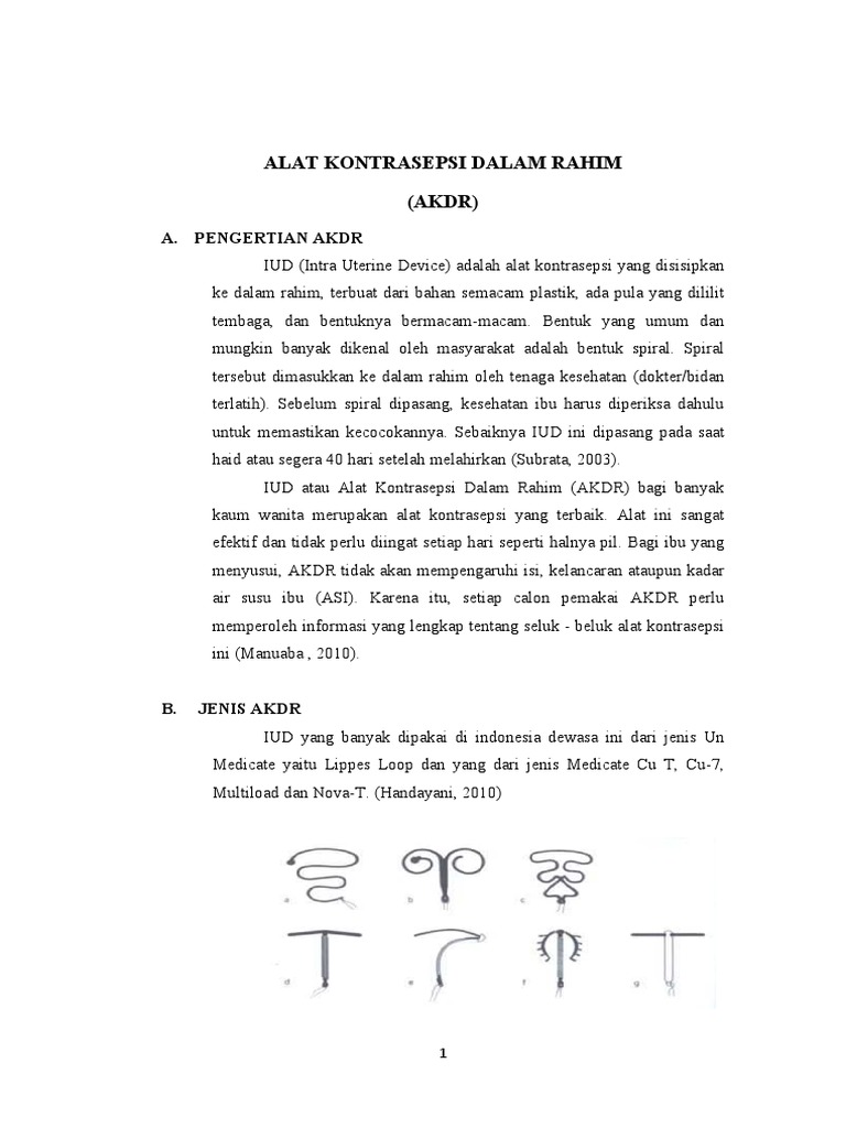 Makalah KB Iud Oke | PDF