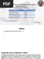 Descripción de Los Comandos de Rogic | PDF | Sensor | Robot