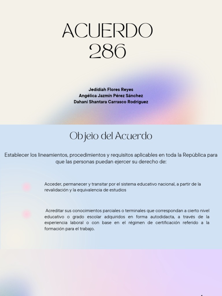 5.4 Acuerdo 286 | PDF