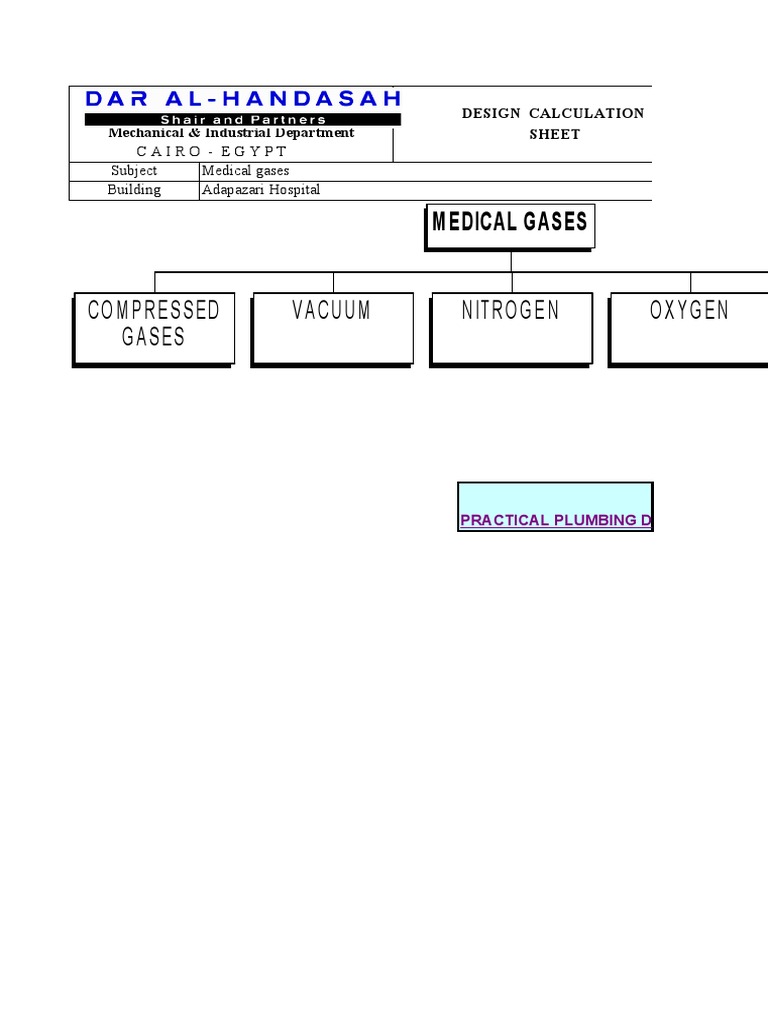 Medical Gases Calculations | PDF | Gases | Clinical Medicine