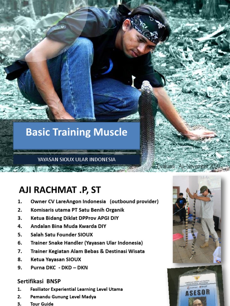 Modul 1 Snake Handling Training | PDF