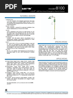 Haws Model 8300 8309 Specsheet PDF | PDF | Valve | Shower