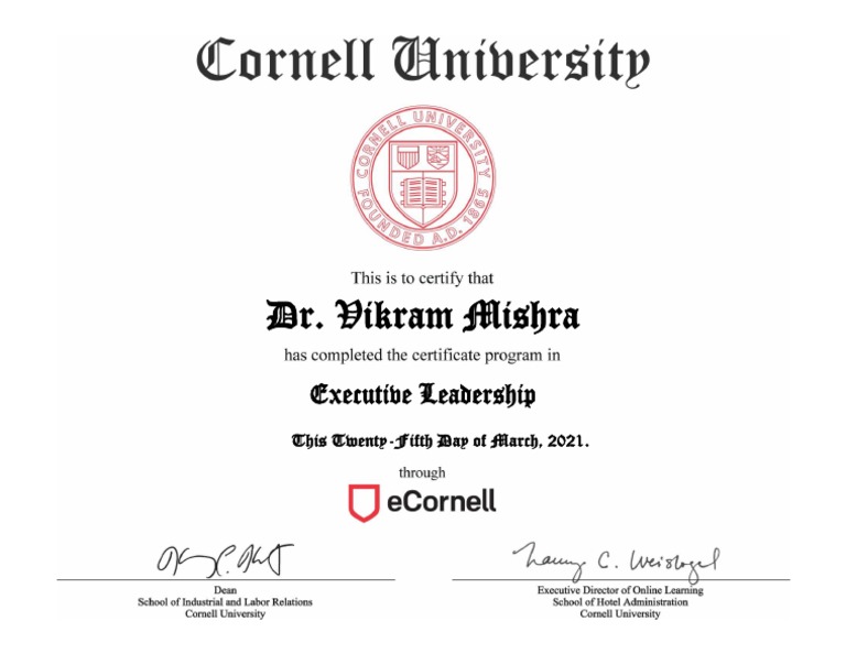 ELP Certificate | PDF