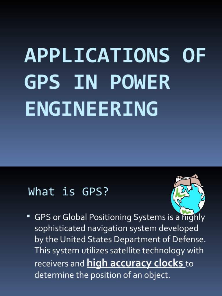 Mansour GPS in Power Systems | PDF | Global Positioning System ...