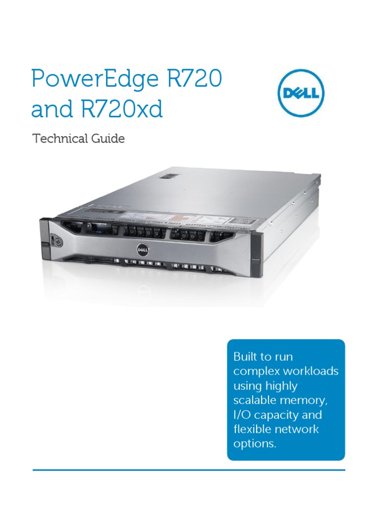 Dell - PowerEdge - R720 - Technical - Guide | PDF | Solid State Drive ...