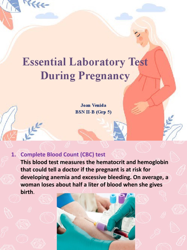 Laboratory Test During Pregnancy | PDF | Pregnancy | Clinical Medicine