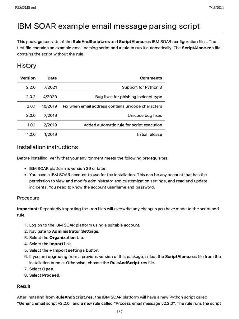 Example Email Parsing Scripts | PDF | Ip Address | Internet