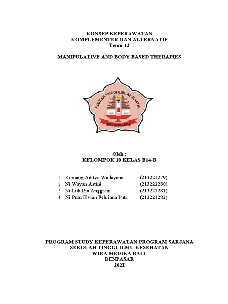 Kep Komplementer | PDF | Karier & Perkembangan | Pengembangan Diri