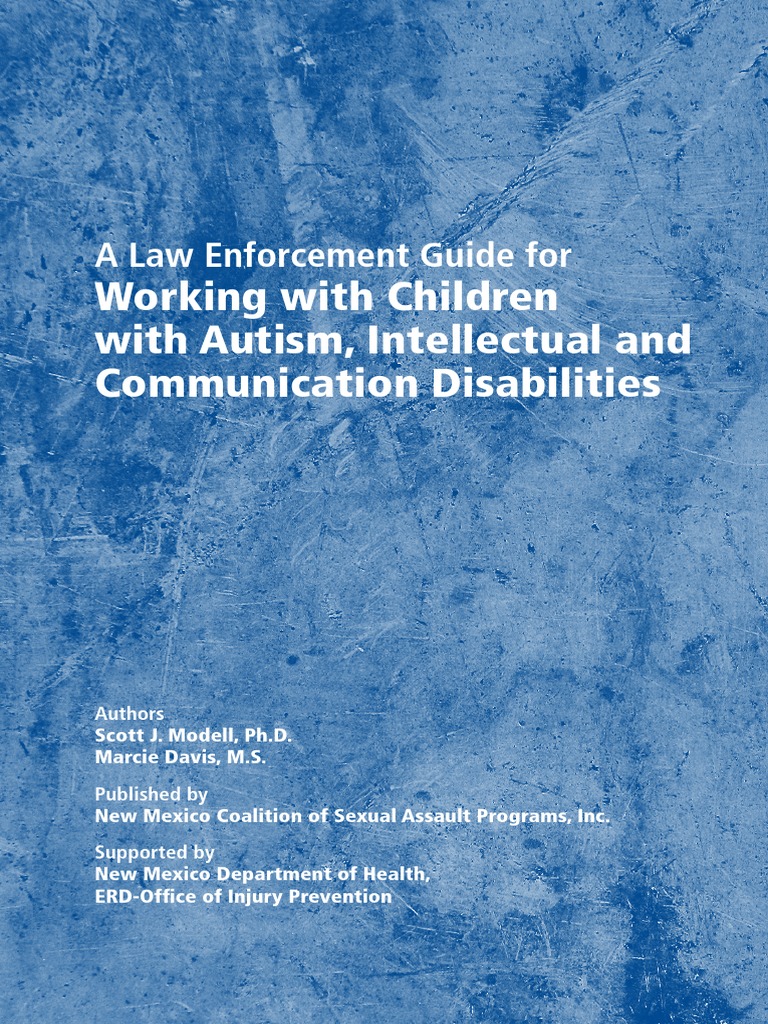 A Law Enforcement Guide For Working With Individuals With Autism and ...