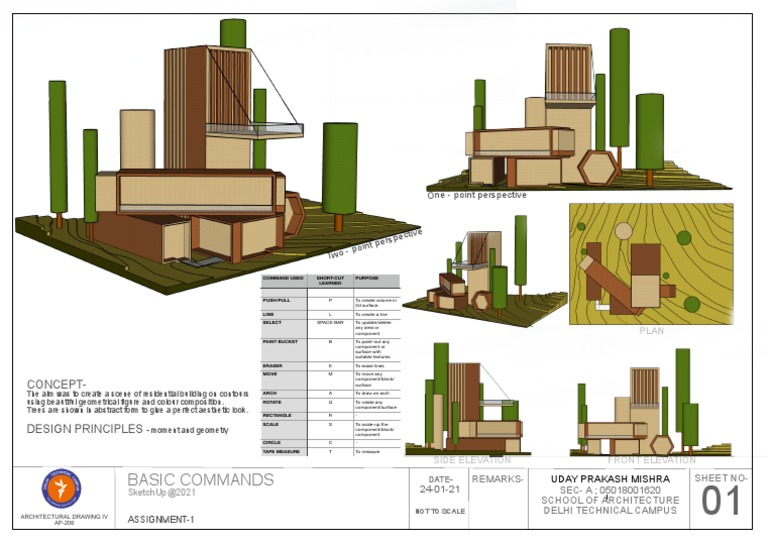 Archi Draw As01 | PDF | Mathematics | Geometry