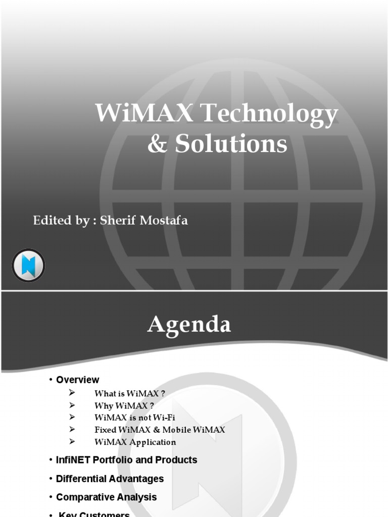 WiMAX Technology Solutions | PDF | Wi Max | Wi Fi