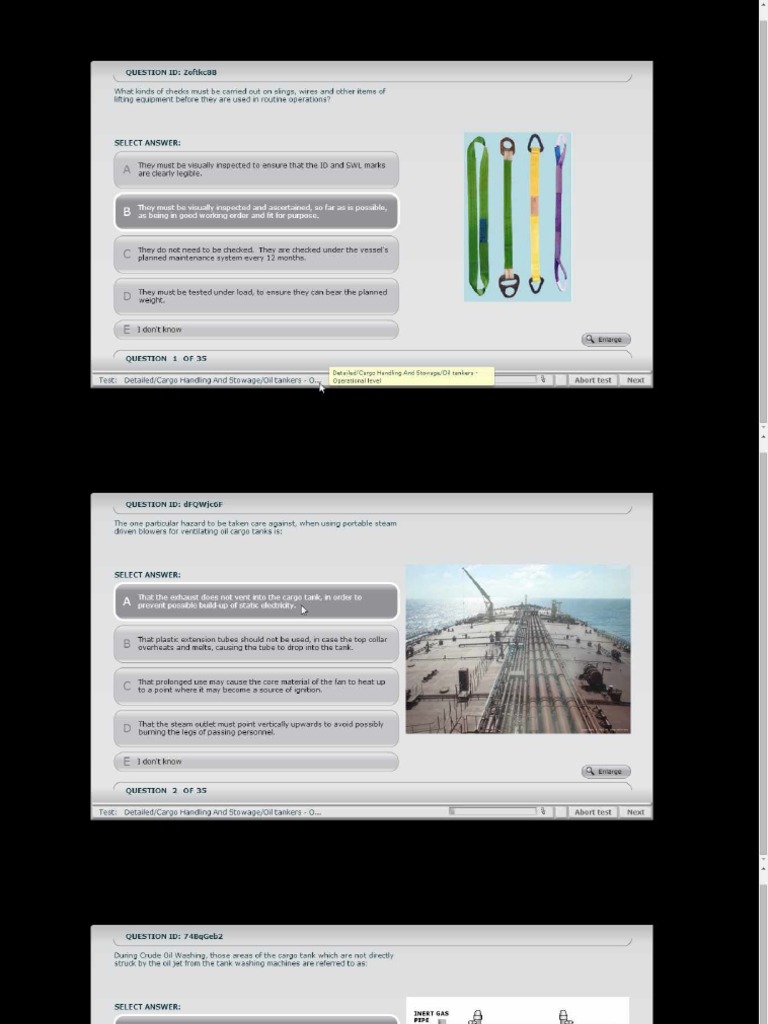CES Test Cargo Handling | PDF