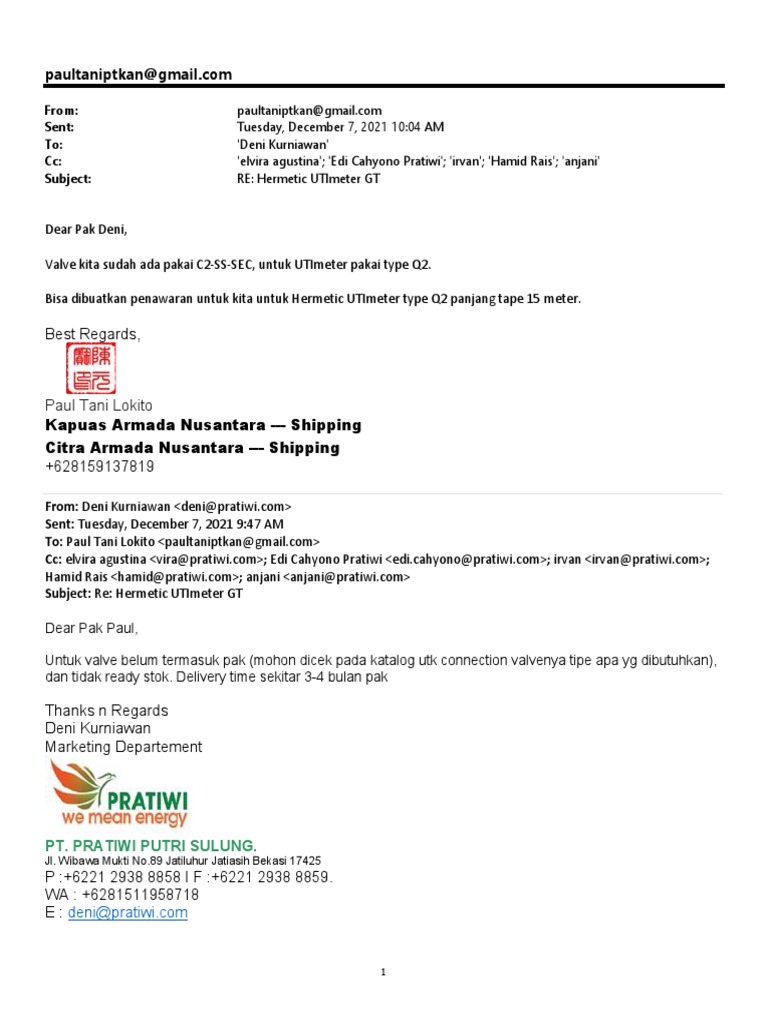 Pratiwi Putri Sulung - Hermetic | PDF