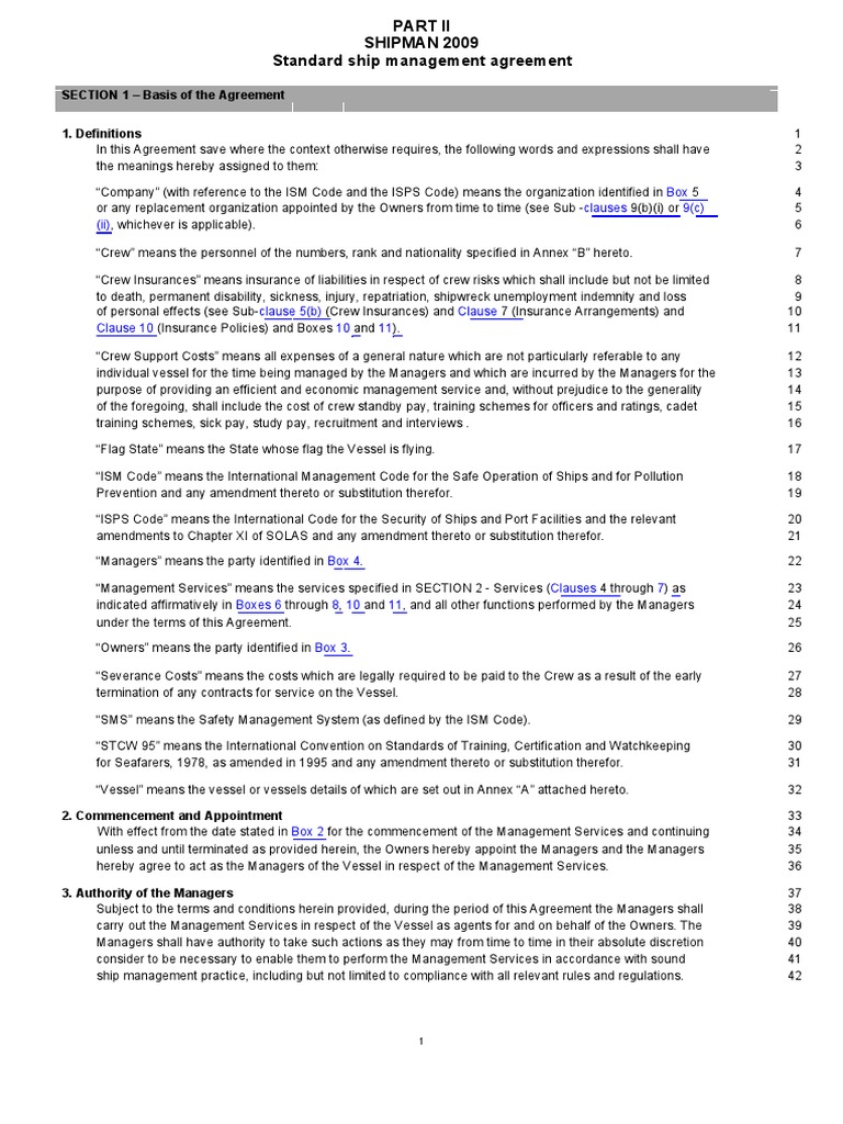 Shipman 2009 - Part Ii | PDF | Insurance | Indemnity
