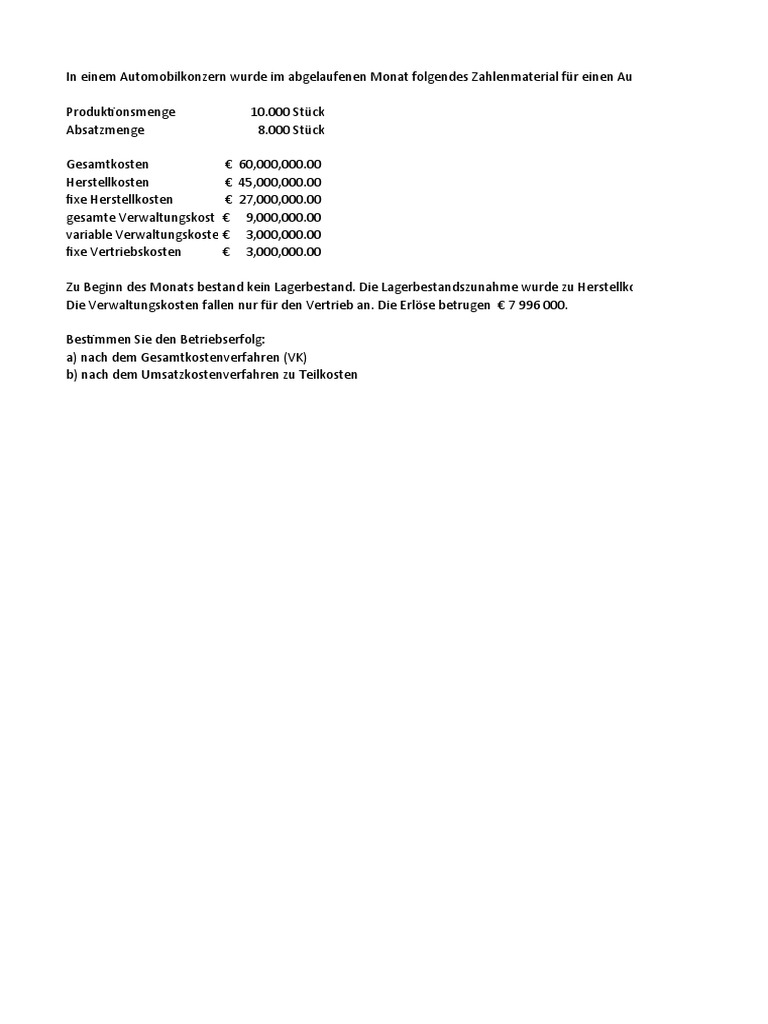 Beispiel GKV - UKV | PDF