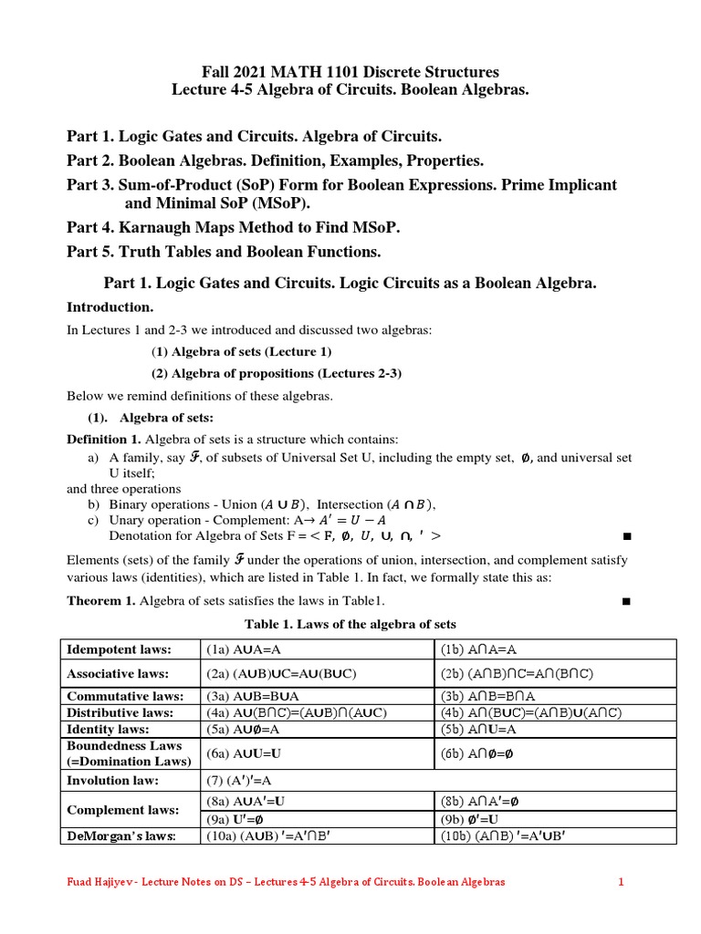 Fuad Hajiyev (v.3) - Fall 2021 Lecture Notes On DS - Lecture 4-5 ... Fuad Hajiyev (v.3) - Fall 2021 Lecture Notes On DS - Lecture 4-5 ...