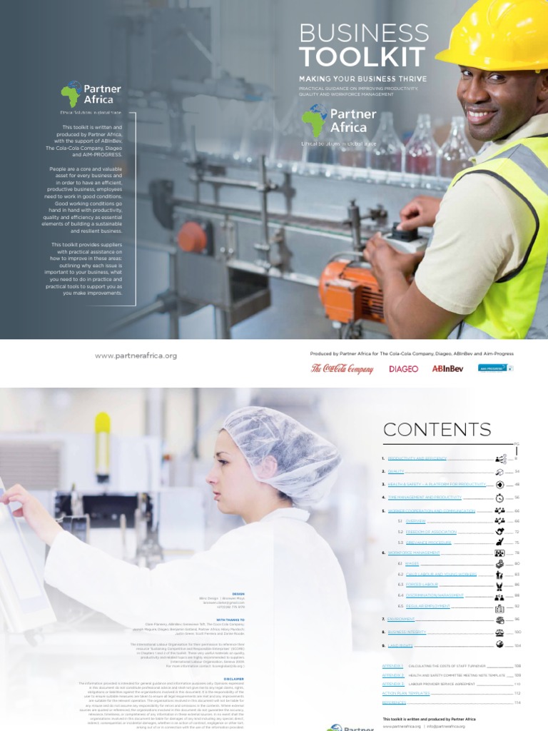 Business Toolkit | PDF | Employment | Inventory