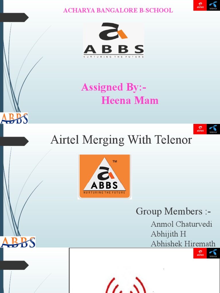 Telecom Merger Insights | PDF | Information And Communications ...