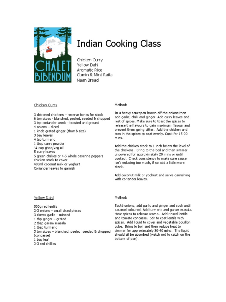 Indian Cooking Course | PDF | Curry | Indian Cuisine