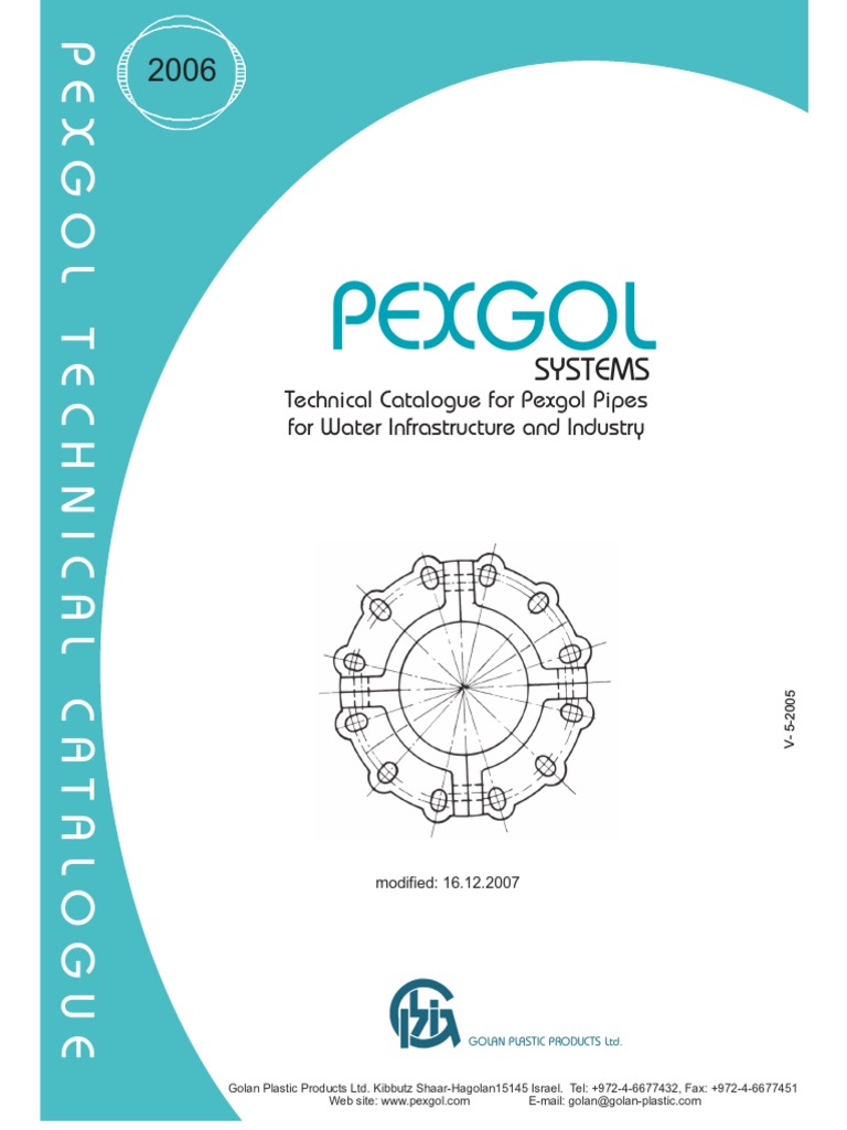 Catalog Pexgol | PDF | Pipe (Fluid Conveyance) | Polyethylene