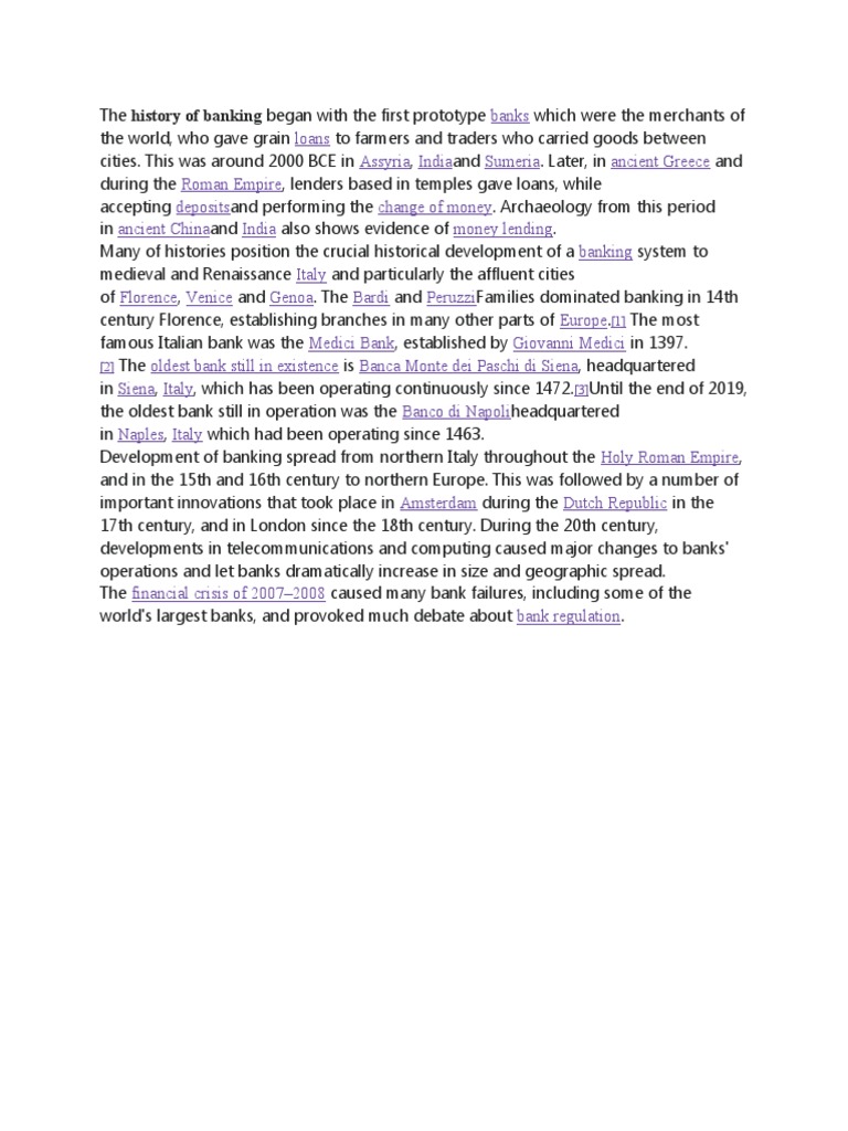 Bank | PDF